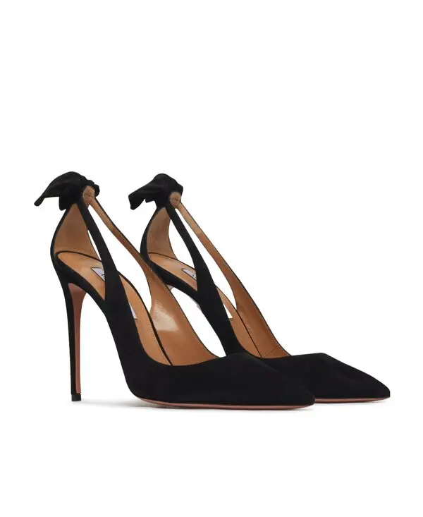 AQUAZZURA Bow Tie 105 High Heels