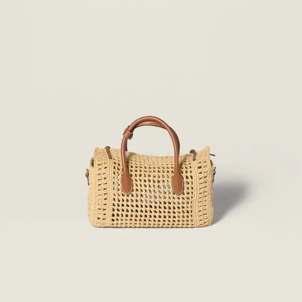 Miu Miu Raffia Handbag