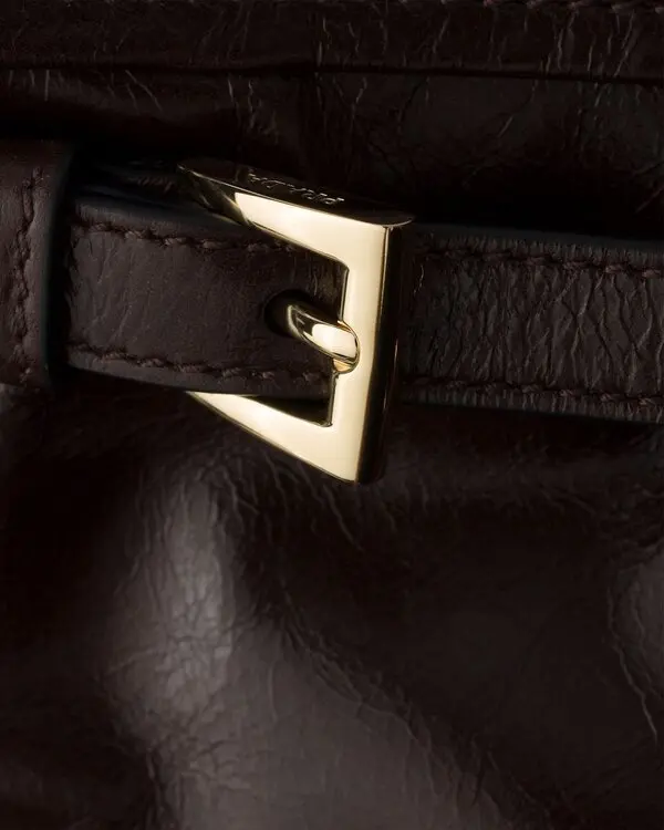Prada Bonnie Leather Mini Shoulder Bag