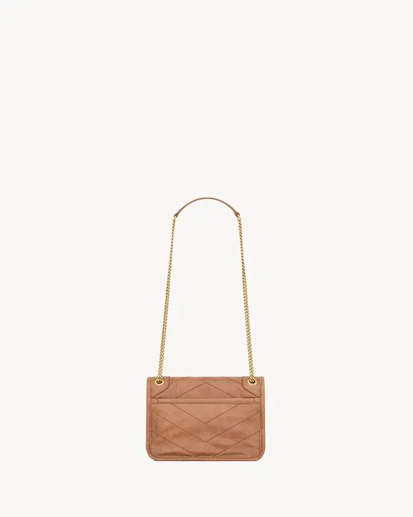 Saint Laurent Niki Mini In Vintage Leather
