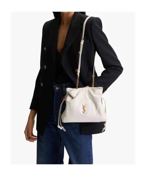 Saint Laurent Jamie Shoulder Pouch In Lambskin