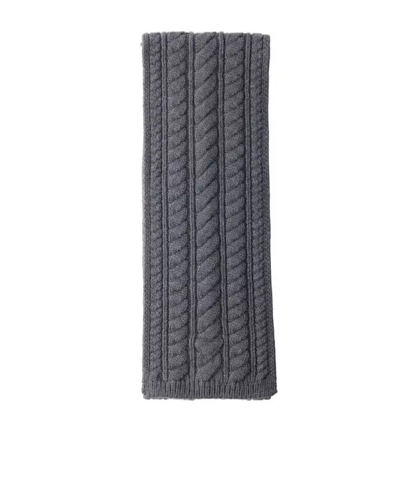 Prada Wool Scarf - Grey
