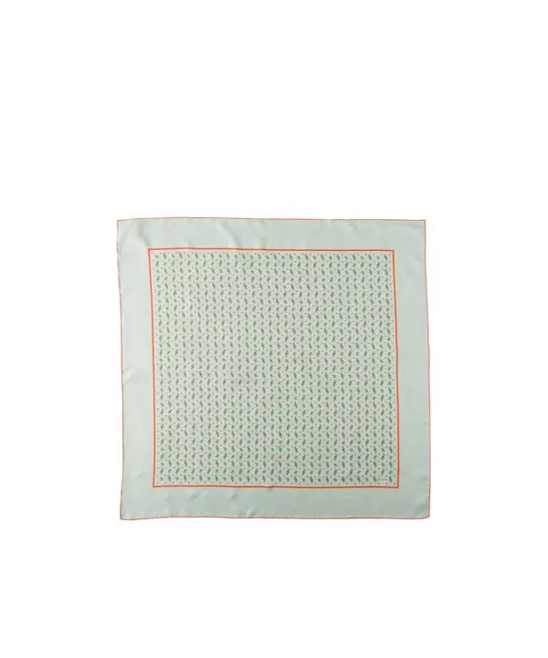 Prada Printed Twill Scarf 90 - Chlorophyll