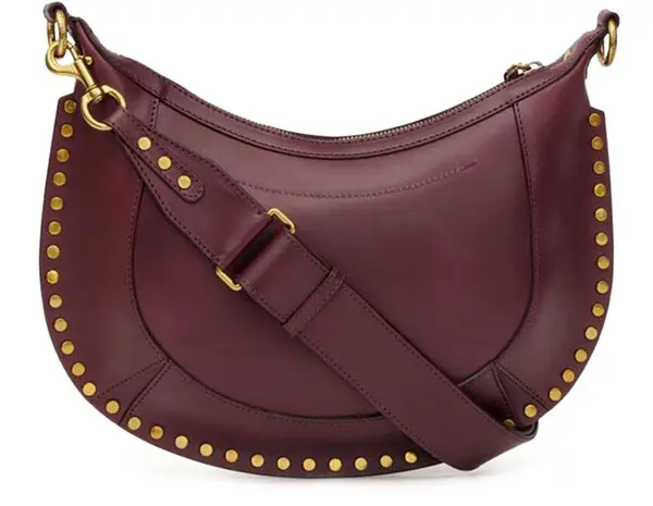 Isabel Marant Étoile Studded Leather Hobo Bag
