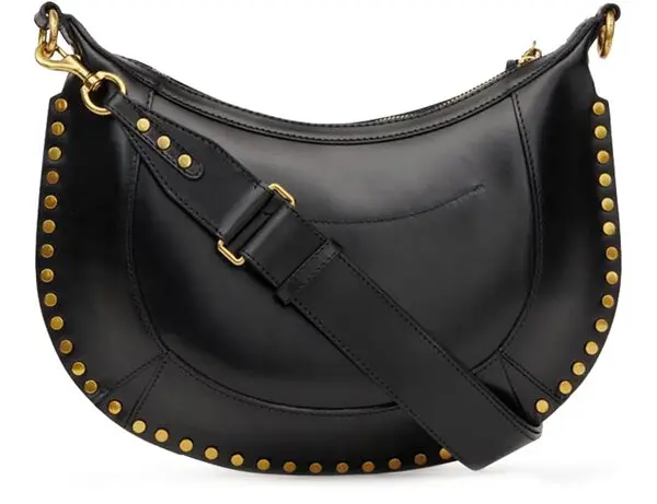 Isabel Marant Étoile Studded Leather Hobo Bag