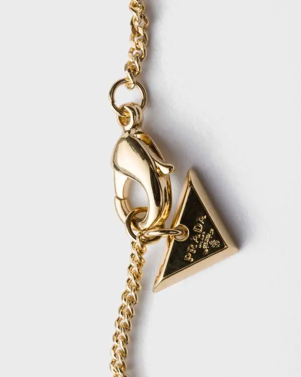 Prada Metal Necklace