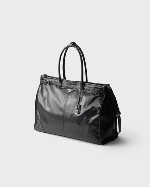 Prada Bonnie Leather Tote Bag