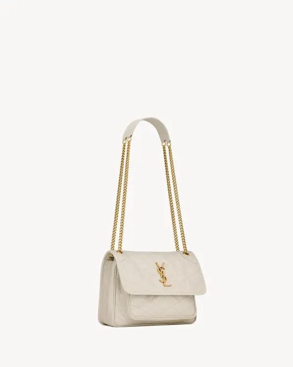 Saint Laurent Niki Baby In Vintage Leather