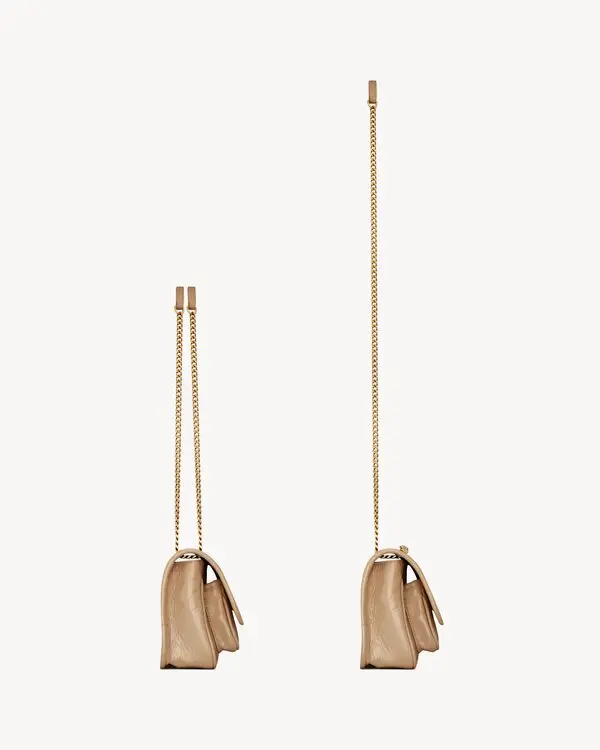 Saint Laurent Niki Mini In Vintage Leather