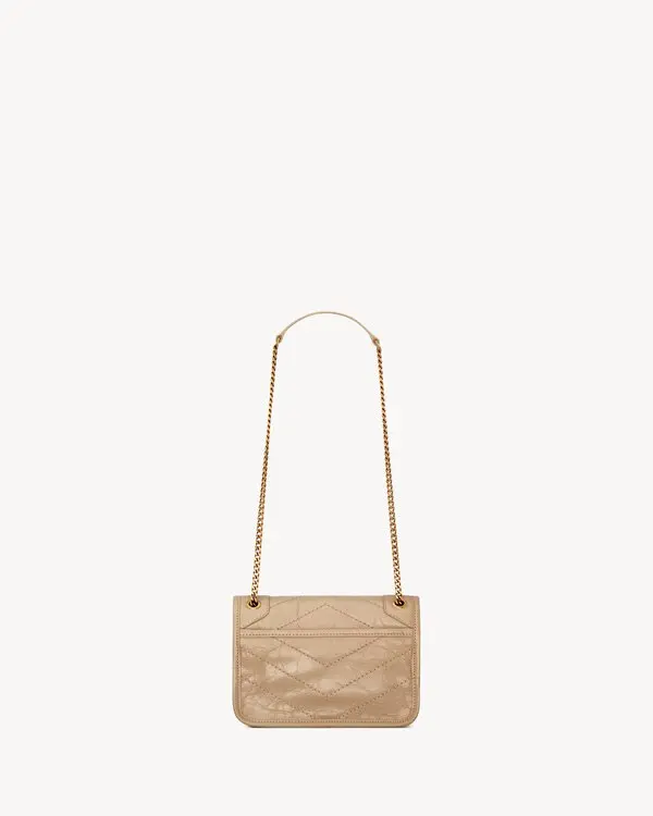 Saint Laurent Niki Mini In Vintage Leather