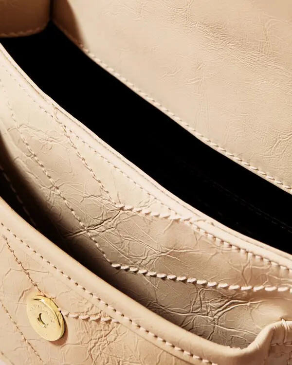Saint Laurent Niki Mini In Vintage Leather