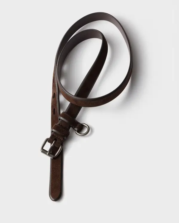 Prada Suede Belt