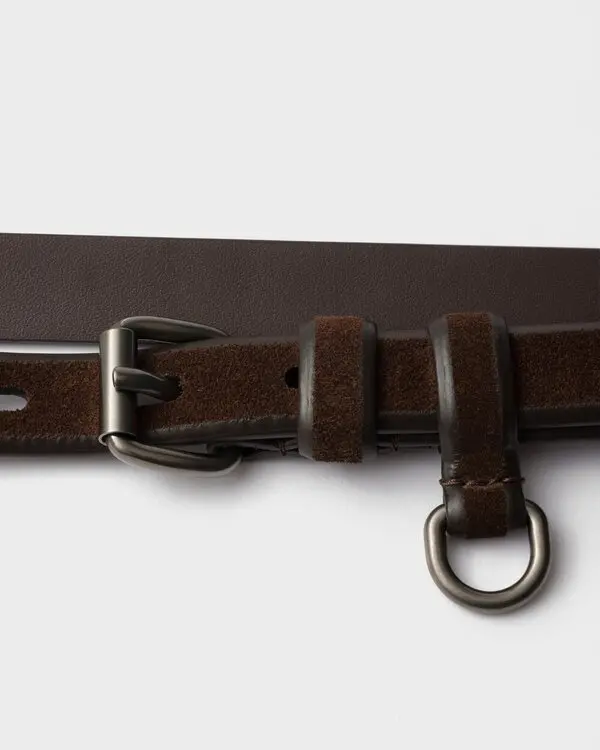 Prada Suede Belt