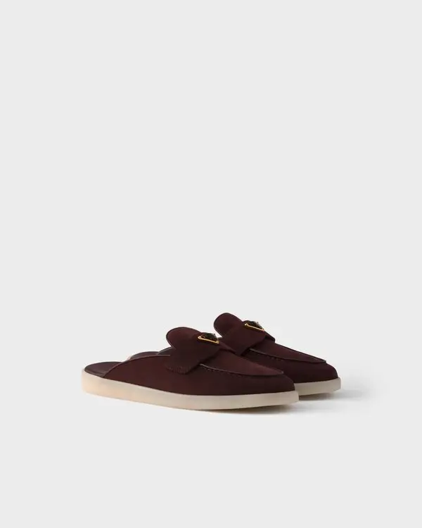 Prada Nubuck Mules