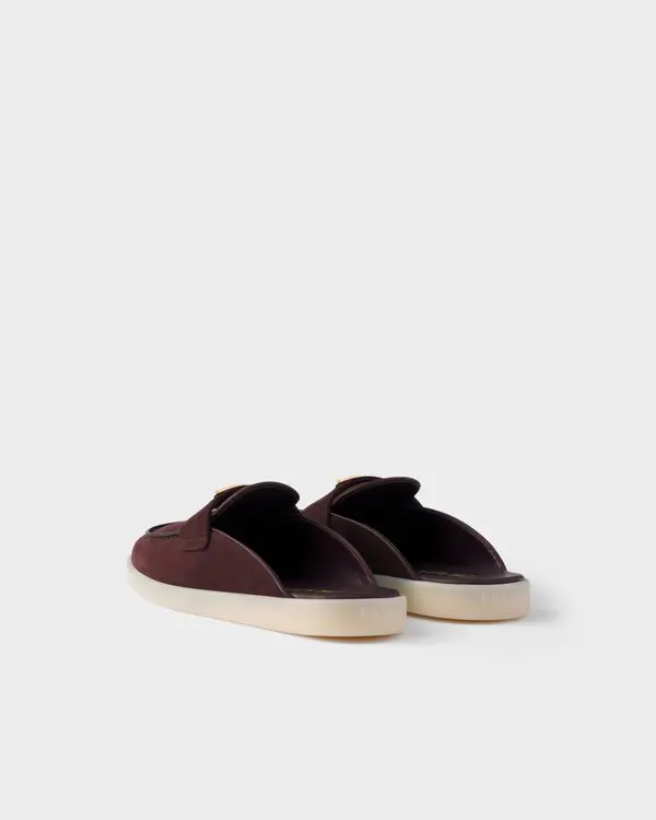 Prada Nubuck Mules