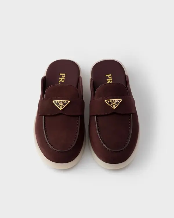 Prada Nubuck Mules
