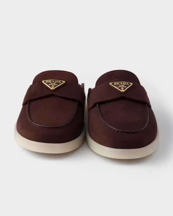 Prada Nubuck Mules