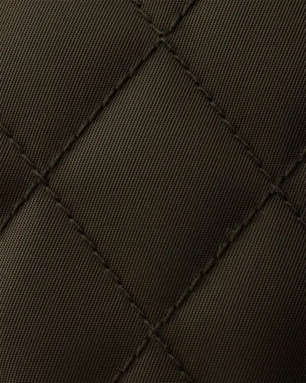 Prada Medium Quilted Re-nylon Shoulder Bag With Saffiano Leather Trim