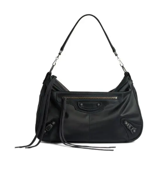 Balenciaga Le City Moto Medium - Black
