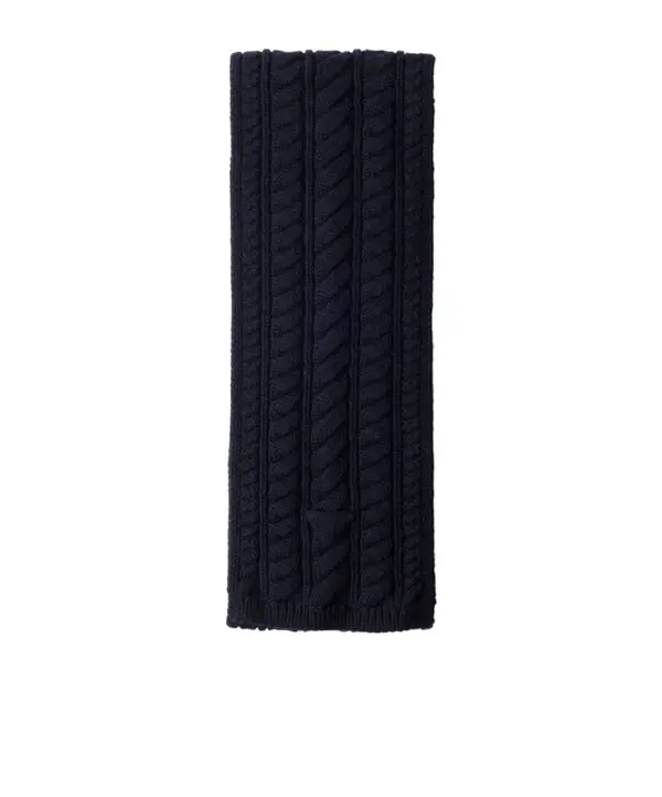 Prada Wool Scarf - Navy