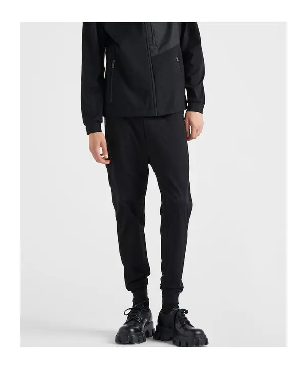 Prada Triangle-logo Track Pants