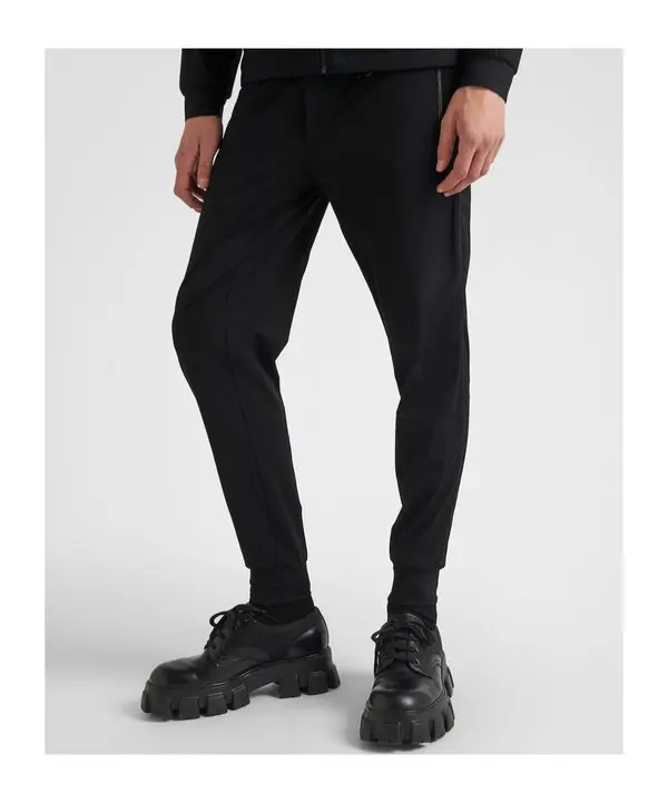 Prada Triangle-logo Track Pants