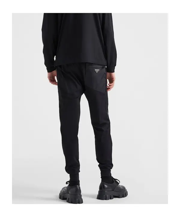 Prada Triangle-logo Track Pants