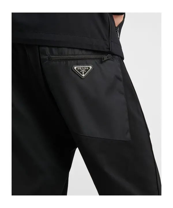 Prada Triangle-logo Track Pants