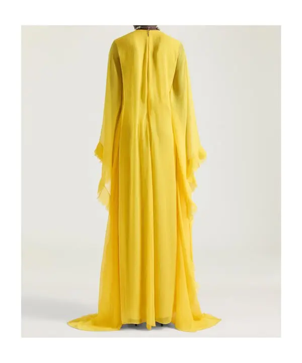 Givenchy Evening Dress In Silk Chiffon
