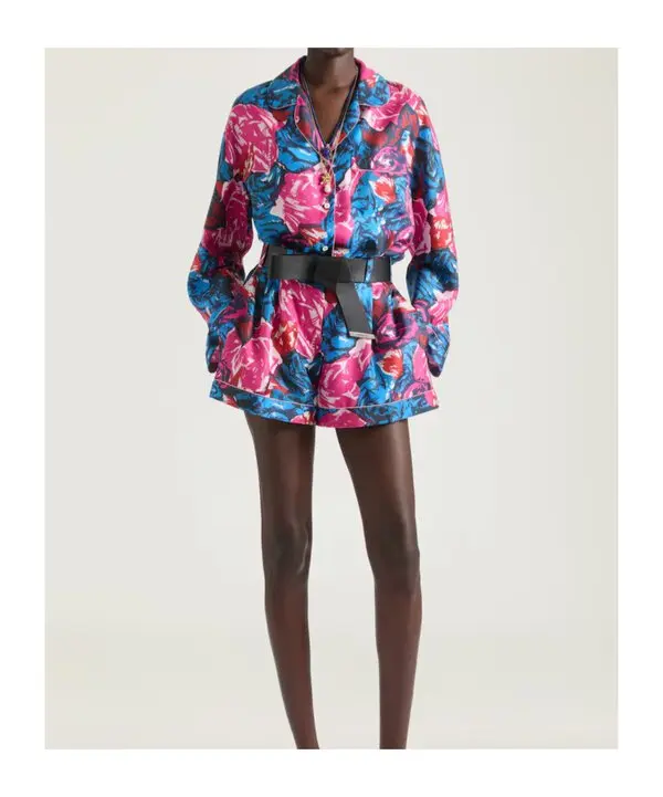 Givenchy Floral Print Pyjama Shirt