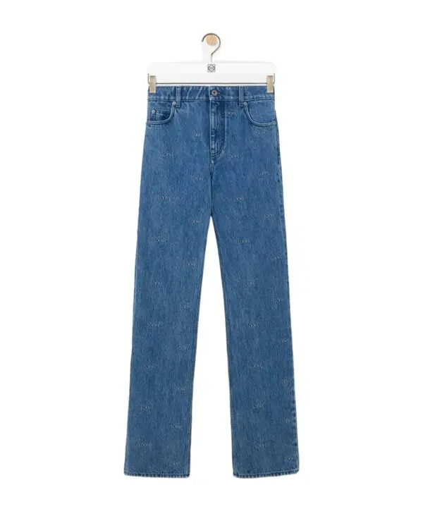 Loewe Belt Loop Jeans - Denim Blue