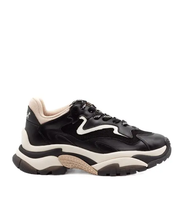 Ash Addict 03 Panelled Sneakers - Black