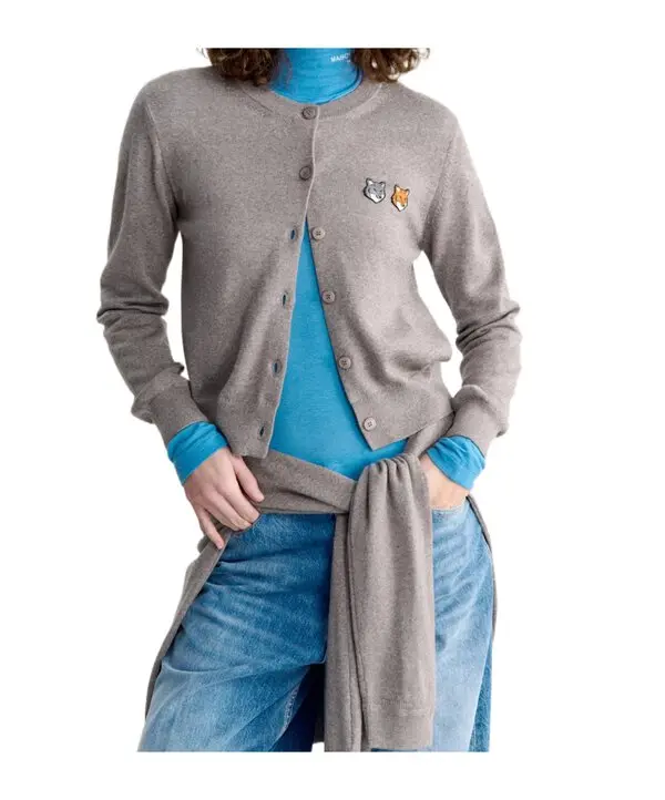 Maison Kitsuné Double Fox Head Cardigan