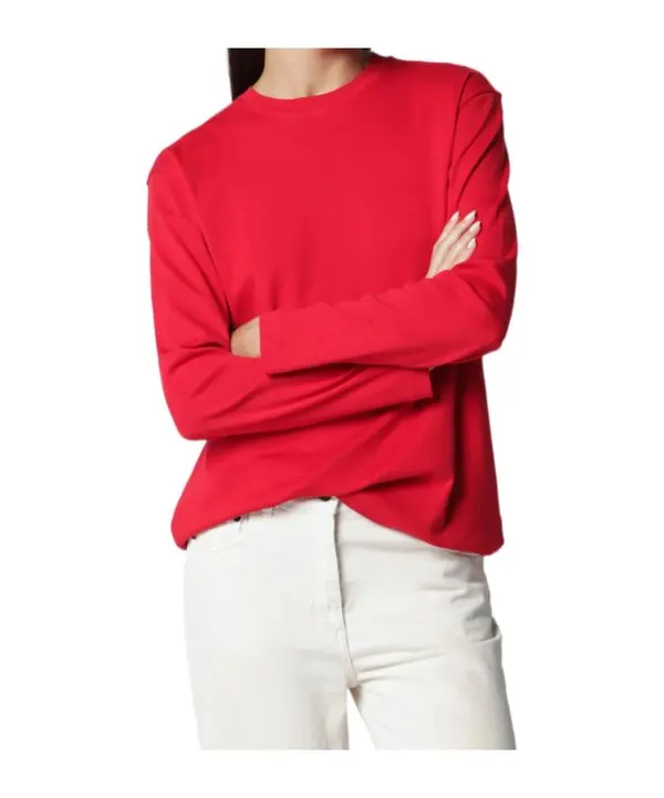 FLORE FLORE Maggie Organic Cotton Long-sleeve Top