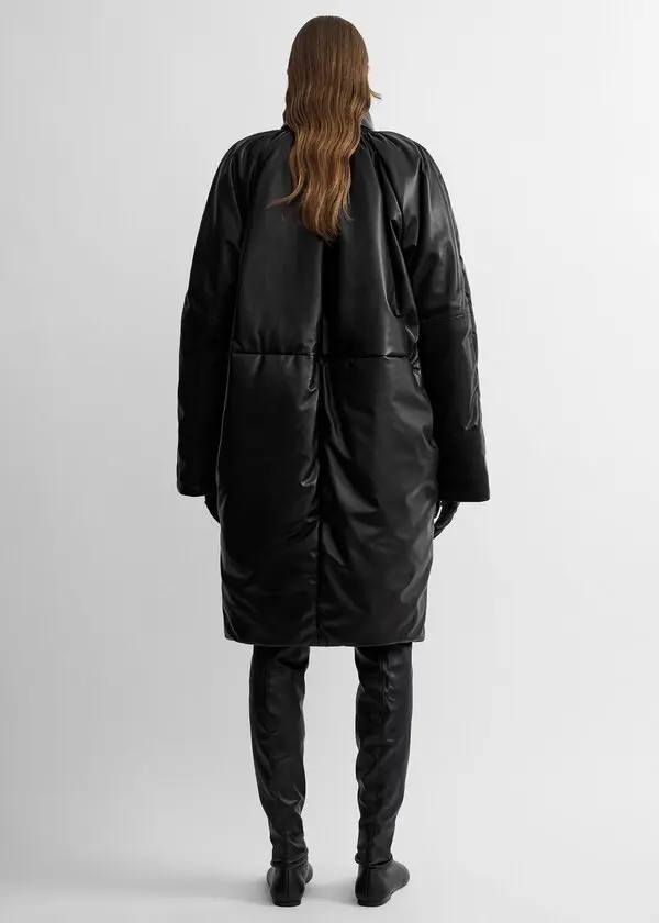 TOTEME Padded Leather Coat