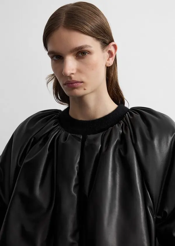 TOTEME Padded Leather Coat