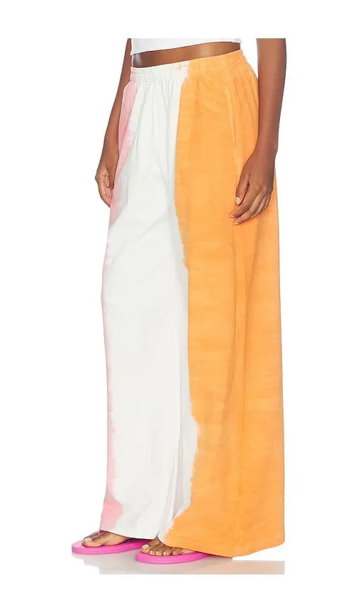 The Upside Tokio Wide Leg Pant In Cream