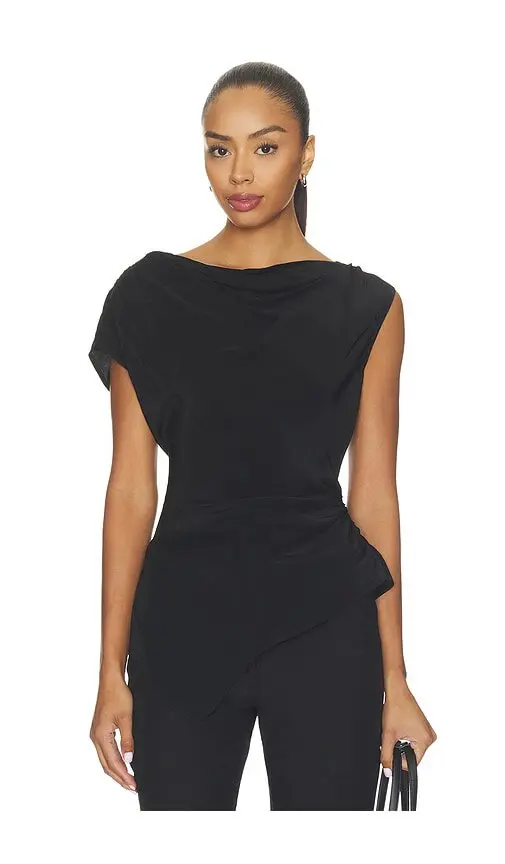 Veronica Beard Yvonne Top - Black
