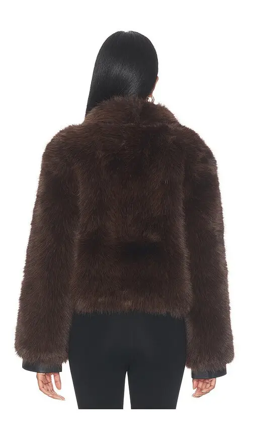 ET OCHS Yates Combo Jacket In Brown