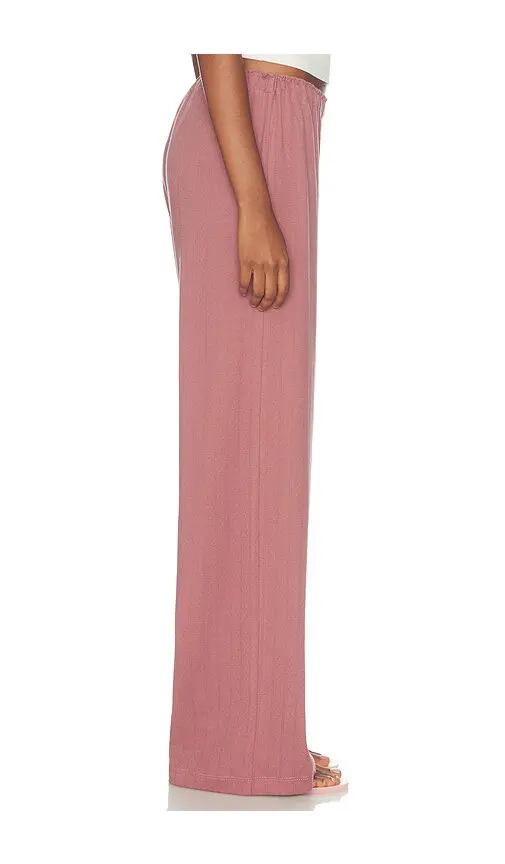 VIR VITA Hilda Pointelle Pant In Pink
