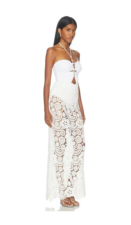 PatBO Gal Embroidery Maxi Dress
