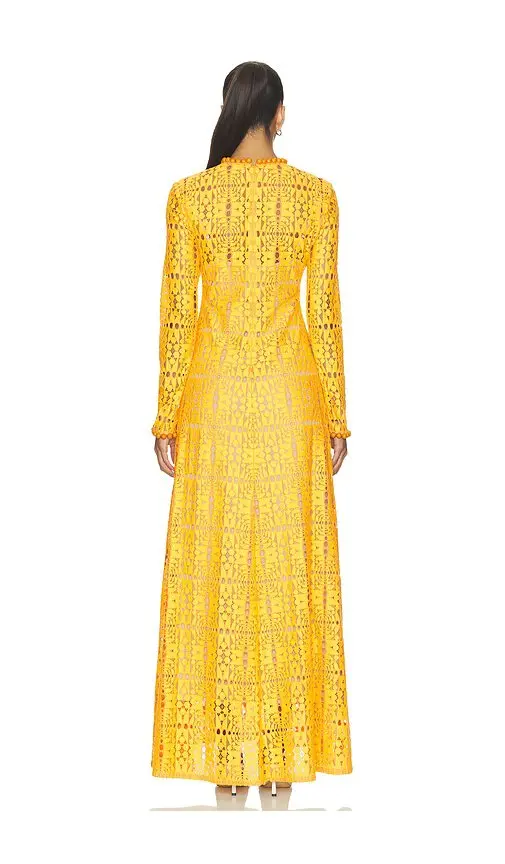 Alexis Casilda Dress In Yellow