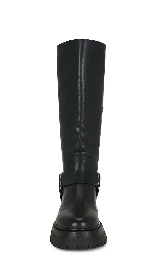 Steve Madden Everest Buckled Knee-high Boots - Black