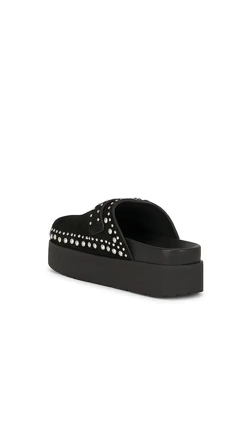 Free People Cayatana Studded Mule In Black