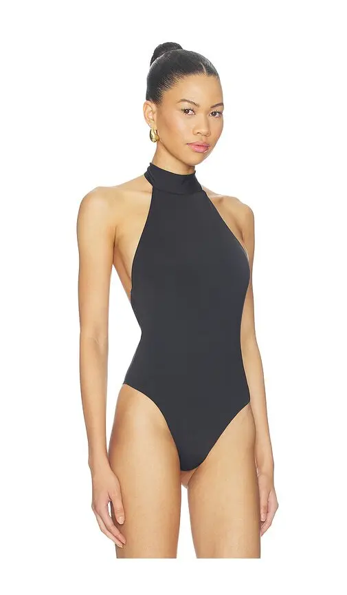 Superdown Annah Halter Bodysuit