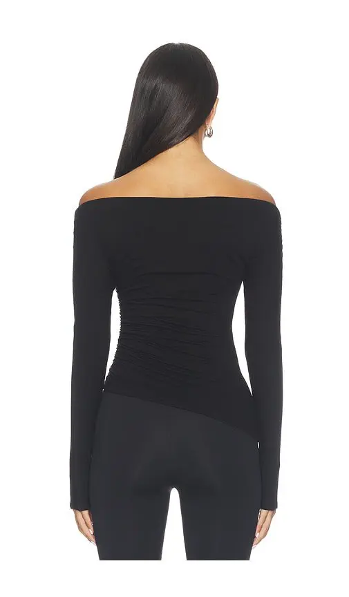 Naked Wardrobe Off-shoulder Asymmetric Top