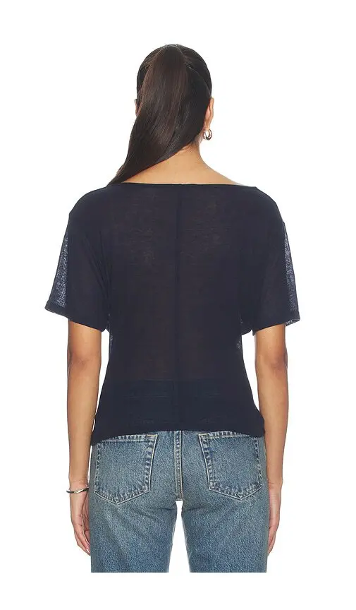 EB DENIM Madeo Cowl Neck Tee