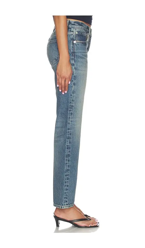 EB DENIM Ariel Mid Rise Wedgie Jeans
