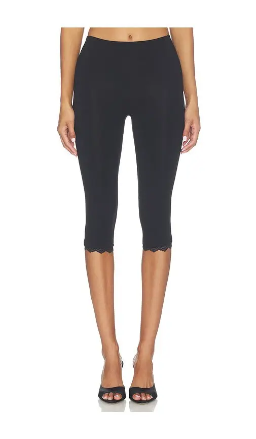 Naked Wardrobe Body Flex Crop Legging - Black