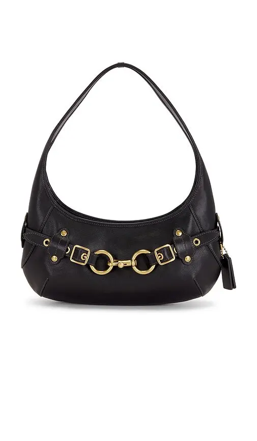 COACH Belted Ergo Shoulder Bag - Black